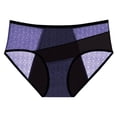 Mid-Rise Period Panties for Women, Breathable Menstrual Underwear with ...
