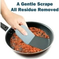5 Pcs Pot Scraper Plastic, Pot Scraper Non Scratch for Cast Iron, Pot ...