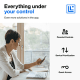 Linksys AX2200 Dual-Band Wi-Fi 6 Mesh Router, Up to 2.2 Gbps Speeds ...