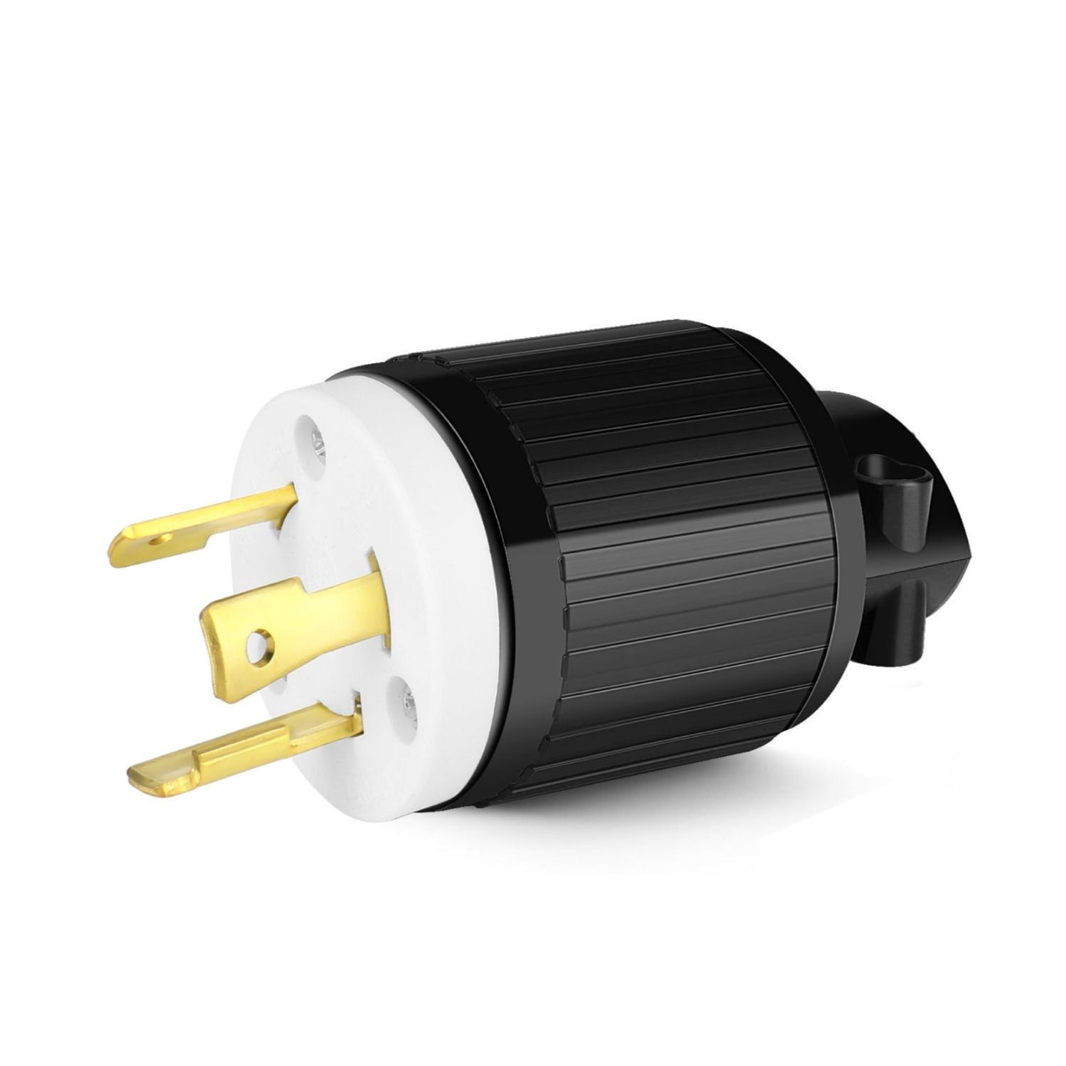 NEMA L6-30P Twist Lock Electrical Plug 30 Amp 250 Volt 2 Pole 3 Wire 2P ...