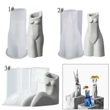 Royalbelle Reusable Silicone Resin Molds Human Body Shape For Making ...