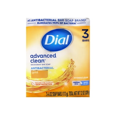 Dial Gold Antibacterial Deodorant Protection Bar Soap, 3.2oz, 2 Bars ...