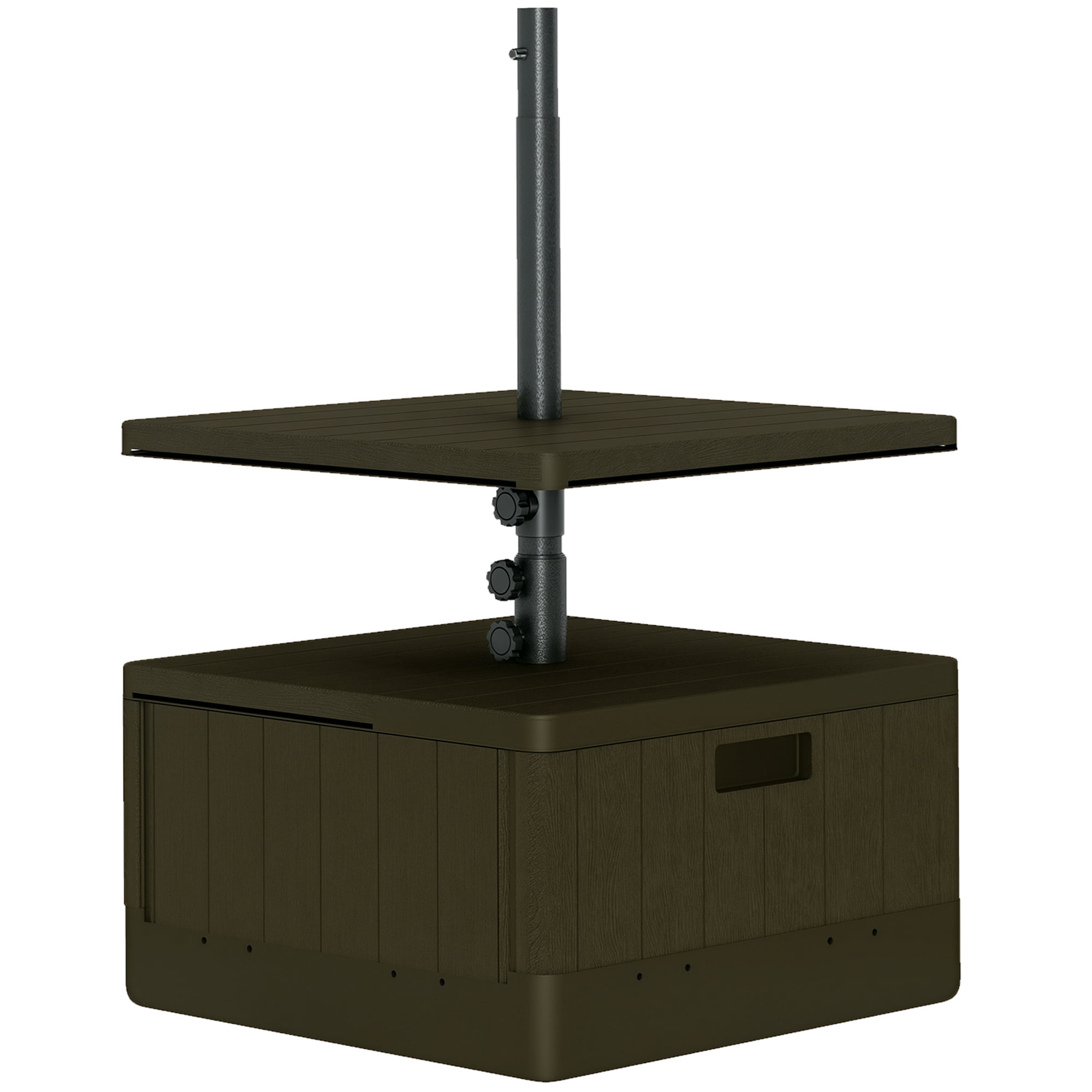 Click here for Outsunny Patio Umbrella Weighted Base With Table... prices