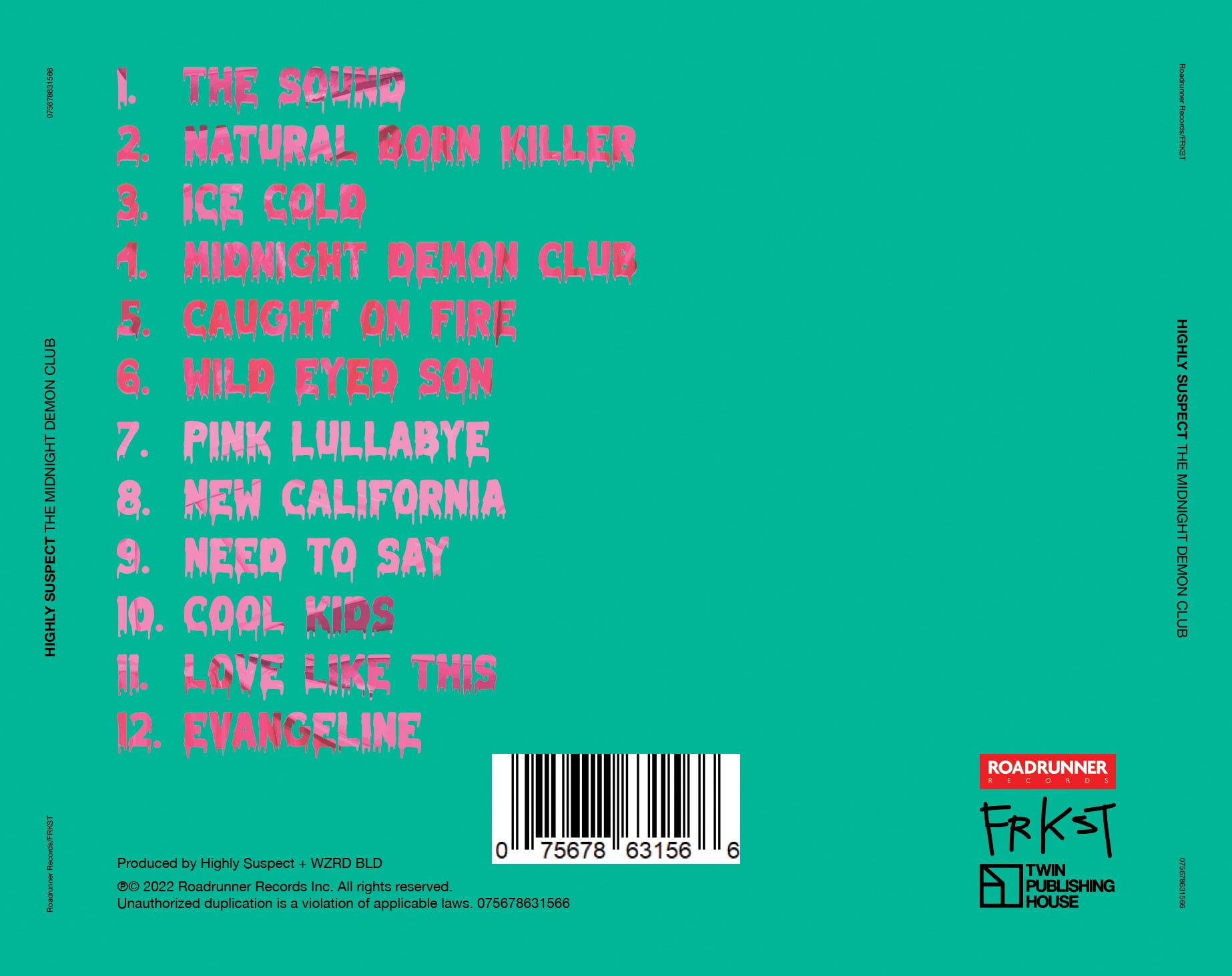 Highly Suspect - The Midnight Demon Club - CD Music Highly Suspect - The Midnight Demon Club - CD Music