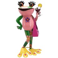 Design Toscano Ribbit the Frog Garden Toad Statues, 9 Inch, Set of Two ...