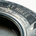 Roundrule ST Hikee Pair of 2 Trailer Tires - Size 205/75R15 Load E 10 Ply - All Season, Highway ...