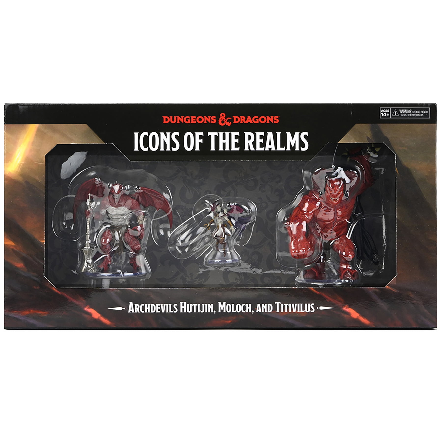 Buy D&D Icons of the Realms Miniatures: Archdevils - Hutijin, Moloch ...
