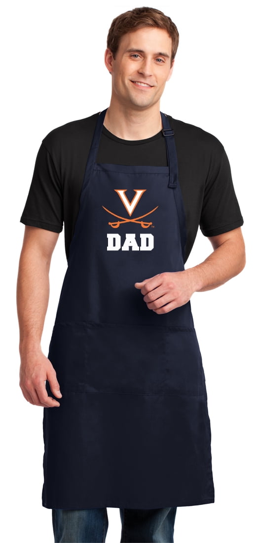 Large UVA Dad Apron OFFICIAL University of Virginia Dad Aprons ...