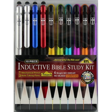 Inductive Bible Study Kit (10 Piece) - Walmart.com