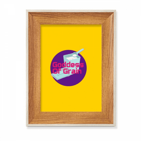 Midsummer Goddess Blessing Harvest Desktop Wooden Photo Frame Display ...