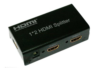 ROCKSOUL HDMI 1 to 2 Splitter, Black - Walmart.com