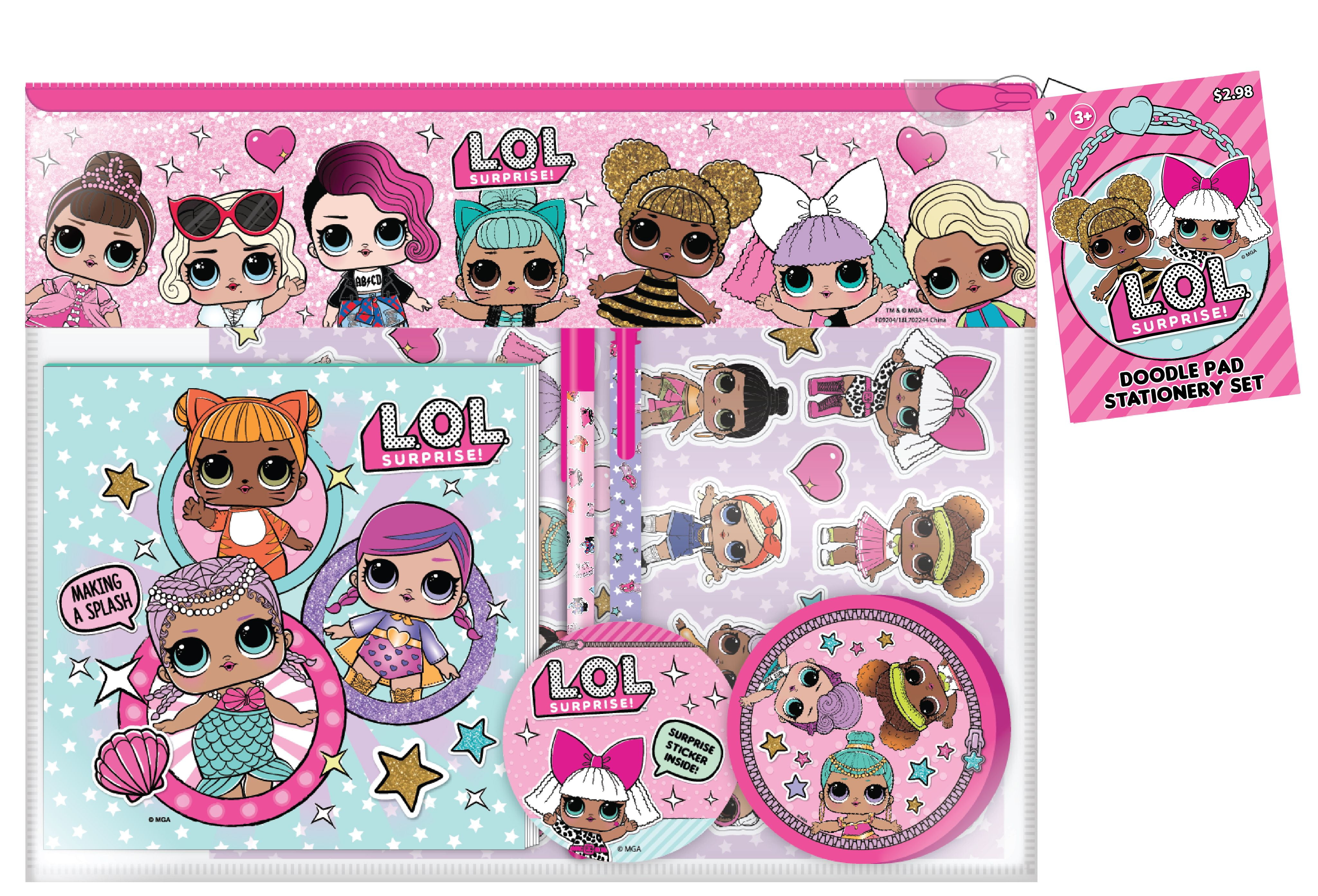 Licensed Lol Surprise Doodle Pad – BrickSeek