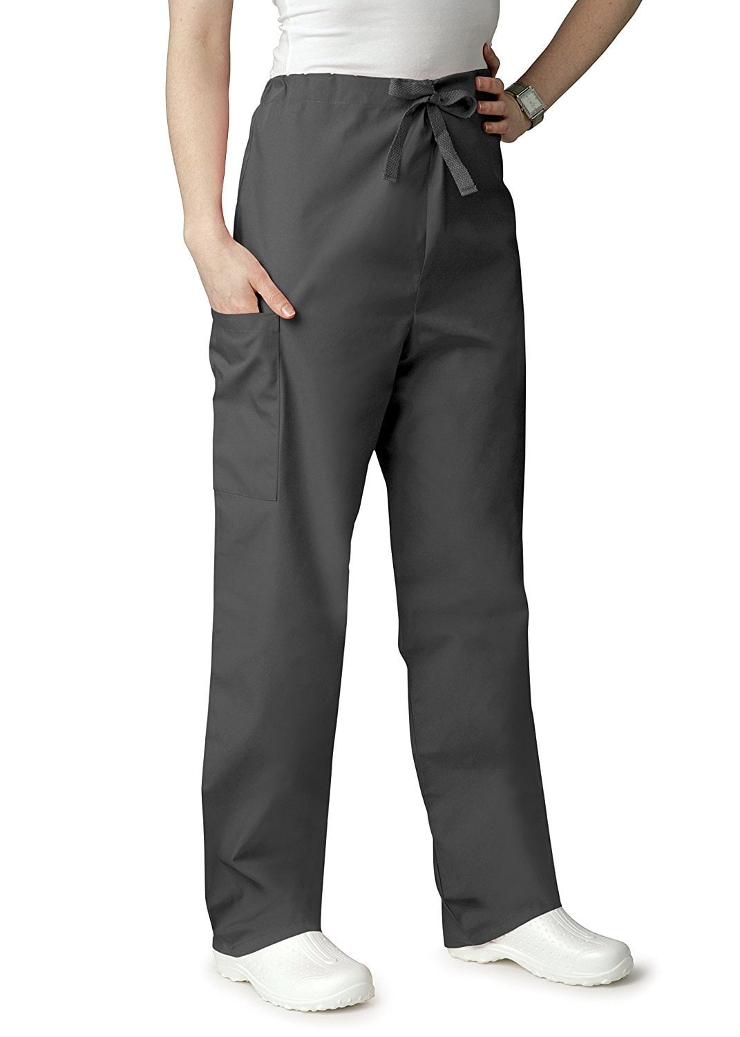 Adar Universal Unisex Natural-Rise Drawstring Tapered Leg Pants Tall ...