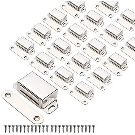 Cabinet Magnets 30lb Black Door Magnets with Strong Magnetic for ...