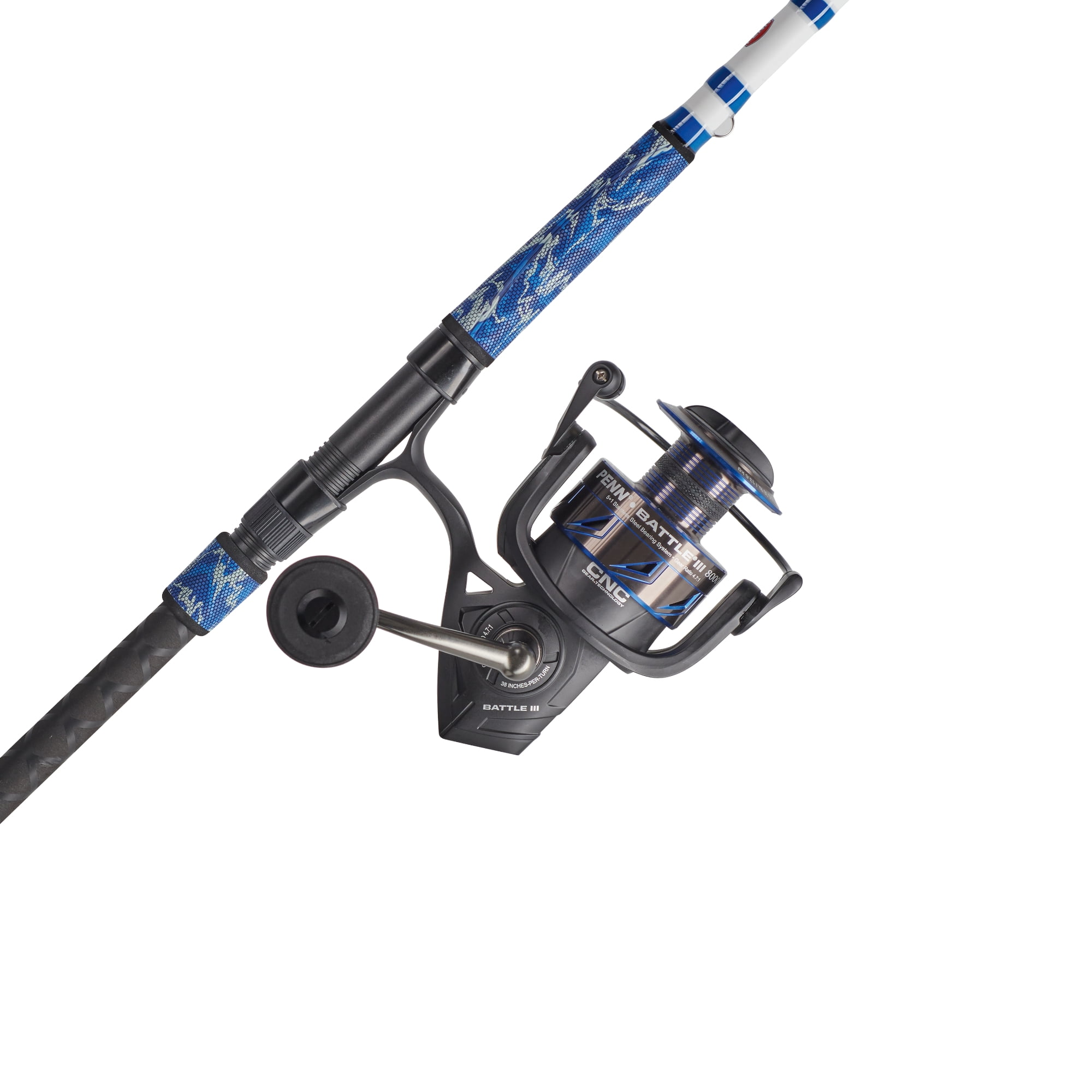 PENN 10' Battle III LE Spinning Combo, Reel Size 8000 - Walmart.com