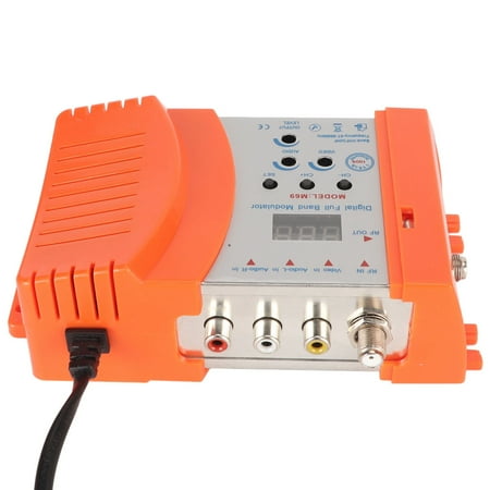 Digital RF Modulator, AV To RF Demodulator Converter, VHF UHF PAL NTSC TV Link Modulator With ...