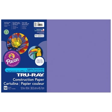SunWorks Assorted Color Construction Paper, 24"x 36", 50 Sheets ...