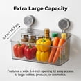 2026 New No-Drill Bathroom Suction Storage Box, Powerful Suction Cup ...