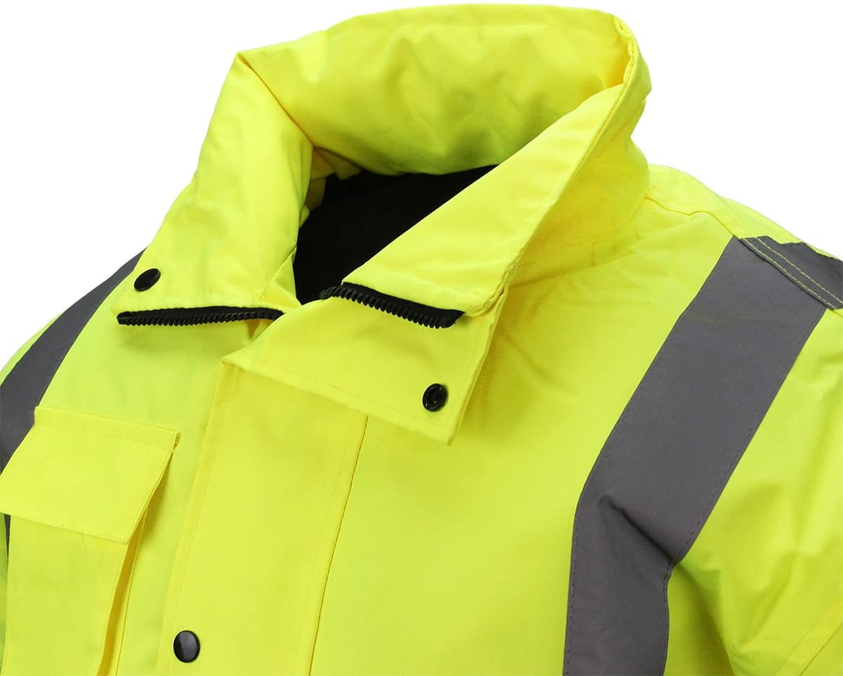 Buy High Visibility Reflective Jacket ANSI Class-3 Compliant, Safety ...