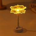 Acrylic 3D LED Night Light Set – 2PCS Shaped Warm Lamp for Bedroom ...