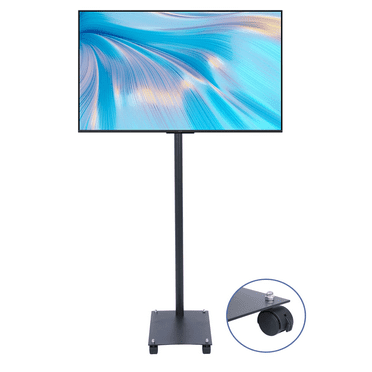 IAJXWI Swivel TV Floor Stand for Flat Screen 12-43 inch TVs, Upright ...