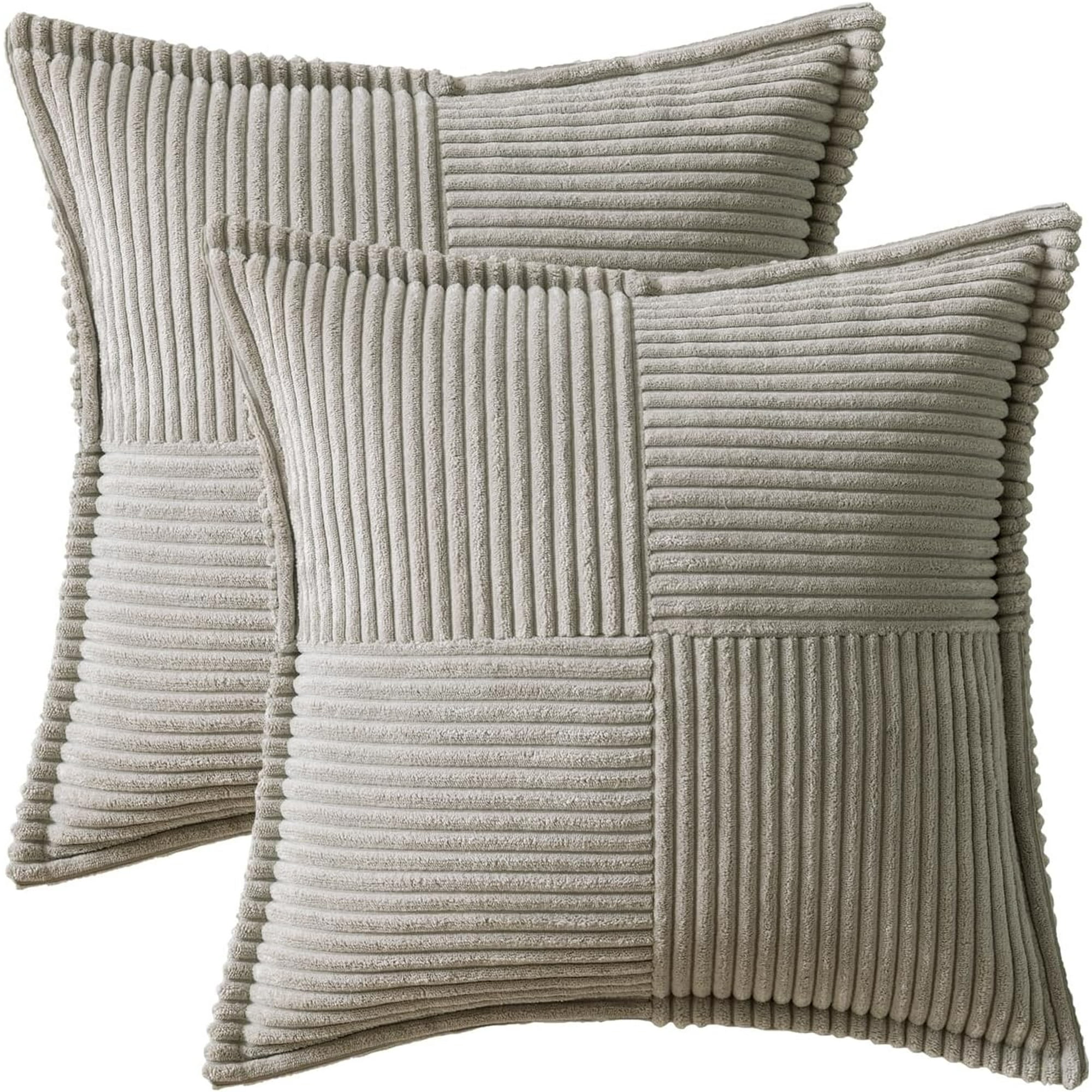 Click here for Namzi Corduroy Pillow Covers With Splicing Set Of... prices
