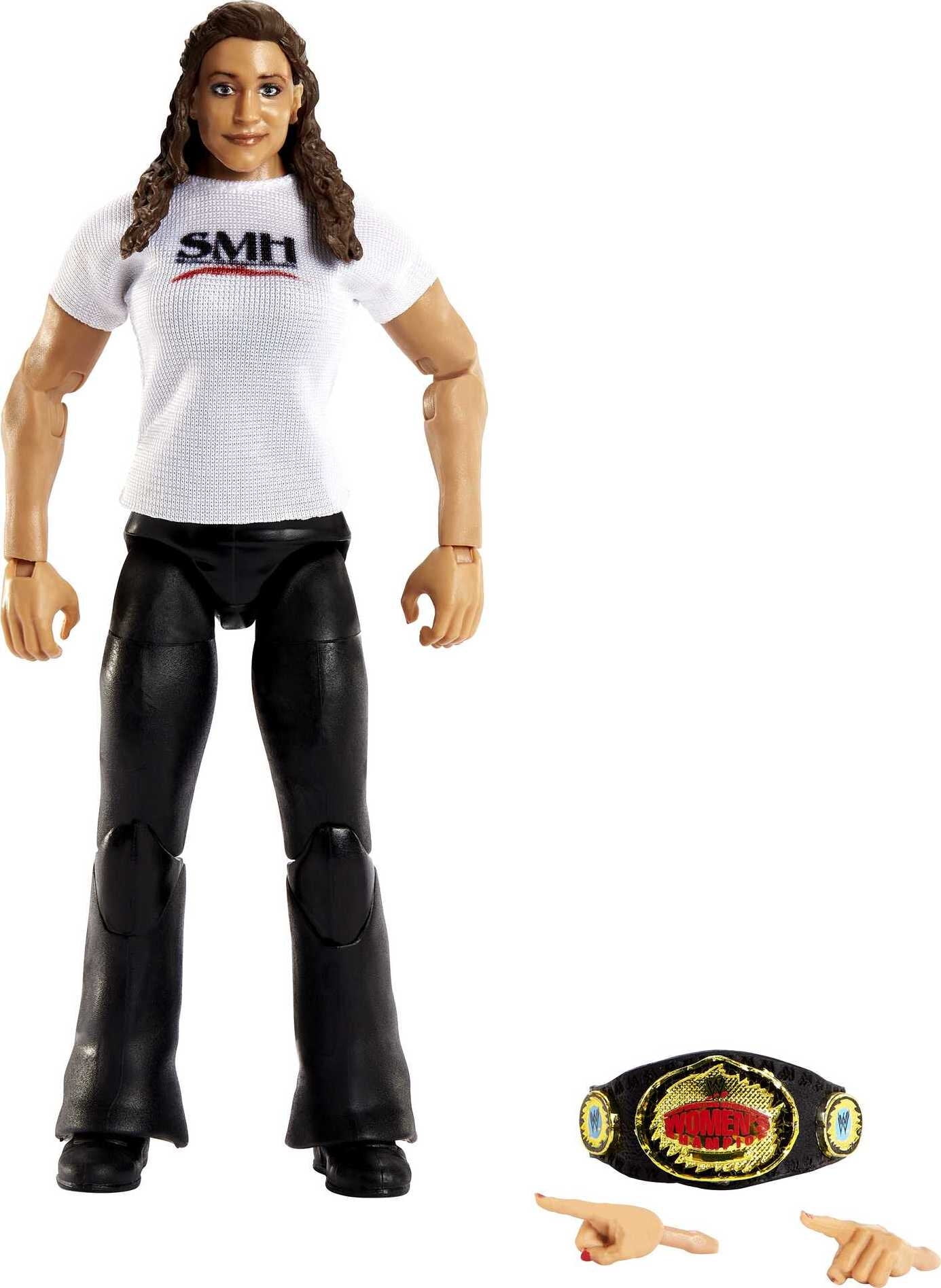 WWE Stephanie McMahon Elite Collection Action Figure, 6-Inch Posable ...