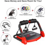 BalanceFrom Core Equipment Ab Crunch Exercise Trainer with Resistance ...