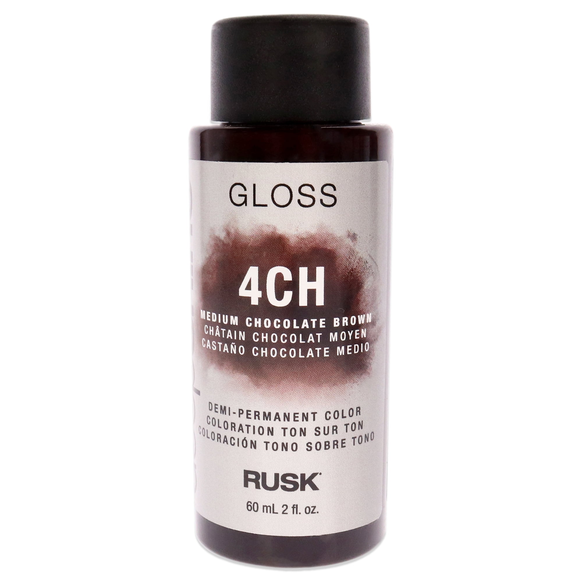 Deepshine Gloss Demi-Permanent Color - 4CH Medium Chocolate Brown by ...