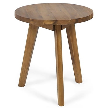 Noble House Eden Wood End Table, Natural - Walmart.com