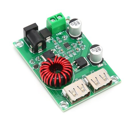 Herwey DC Voltage Regulator, Power Supply Module,Dual USB Output Module ...