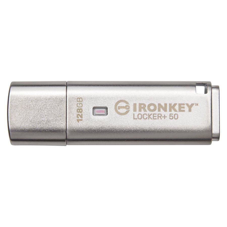 IronKey Locker+ 50 USB Flash Drive IKLP50128GB