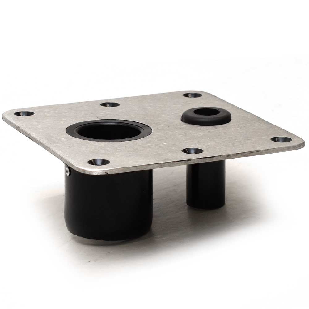 Springfield Boat Ski Pylon Base 3640045-S | Lowe Drop-In 7 Inch Satin ...