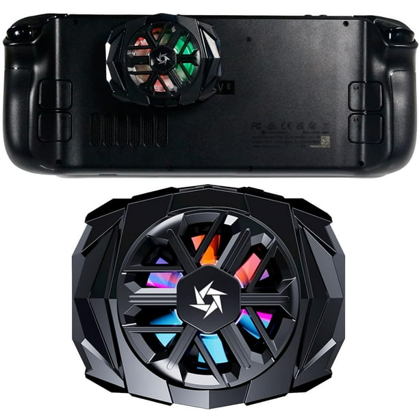 GHSDFBB Steam Deck Fan Cooler,Steam Deck Cooling Fan,Radiator with Fan ...