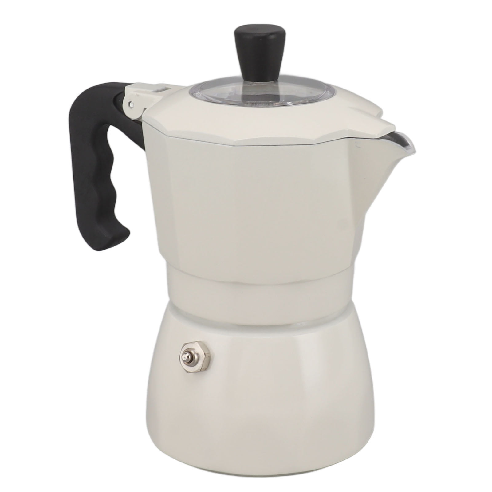 Cafetera italiana Moka Pot Cafetera moka de aluminio fácil de usar ...