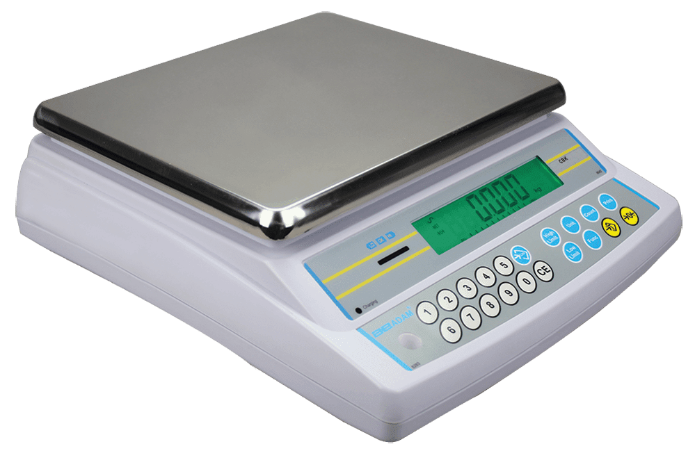 ADAM EQUIPMENT CBK 70A Digital Bench Scale, SS Pltfrm, 70 lb. Cap ...
