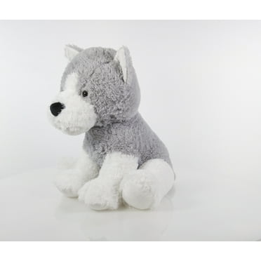 Calplush Alpha Wolf Husky Puppy Dog Stuffed Animal Large 18" Laying ...