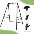 Winado Large, Indoor/Outdoor Heavy Duty Steel Hammock Chair Stand ...