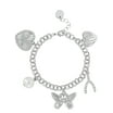 Jessica Simpson Base Metal Charm Bracelet - Walmart.com