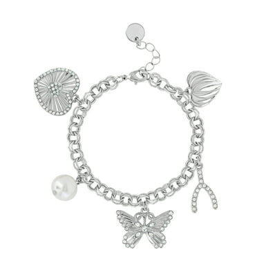 Jessica Simpson Base Metal Charm Bracelet - Walmart.com