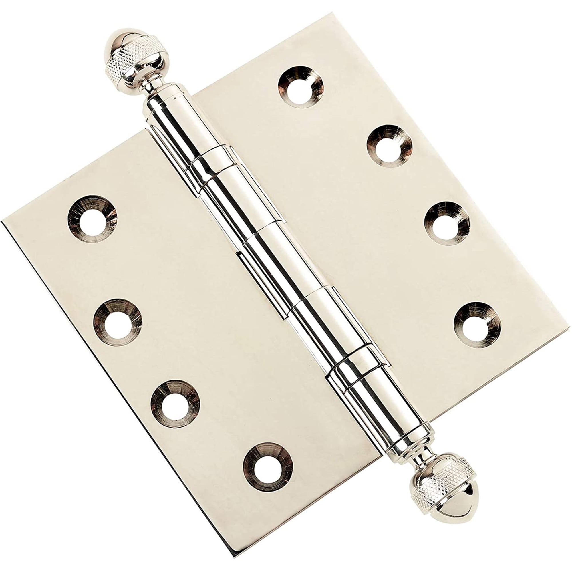 Embassy 4” x 4” Door Hinge Heavy Duty Hinges Polished Nickel Finish ...