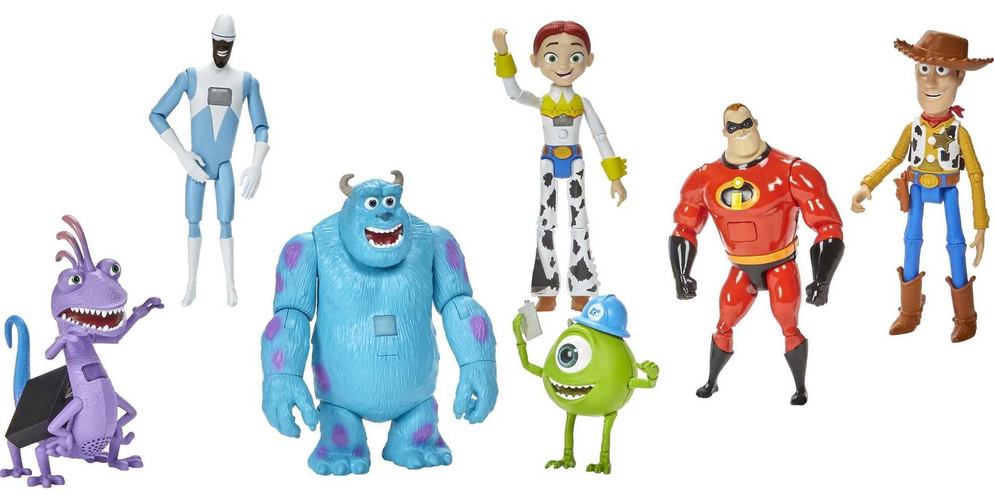 Pixar Interactables Talking Action Figure Movie Character Toy for 3 ...
