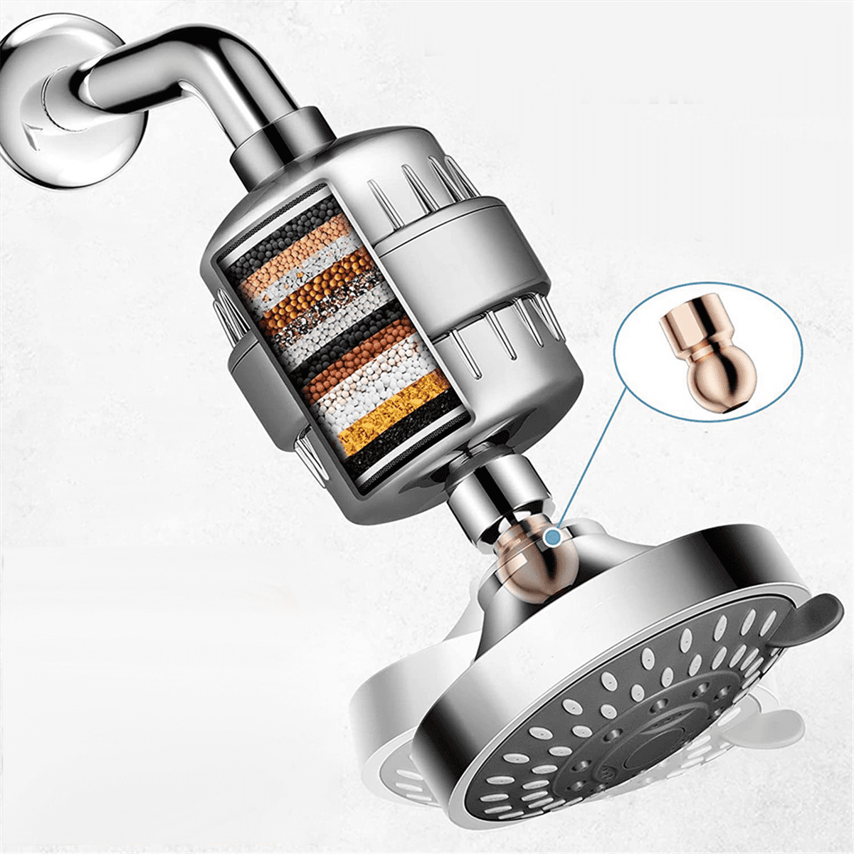 Click here for Unbranded Filtered Shower Head 20 Stage Shower Fil... prices