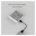 Electronic Temperature Humidity Sensor Wifi Smart Home Weather Station Rechargeable ,High ...