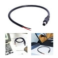 Barrels Power Plug Pigtail Cable 6.5mmx4.4mm Male Barrels Connector ...