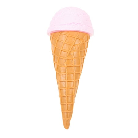 Simulation Ice Cream Model PVC Fake Ice Cream Artificial Ice Cream Cone ...