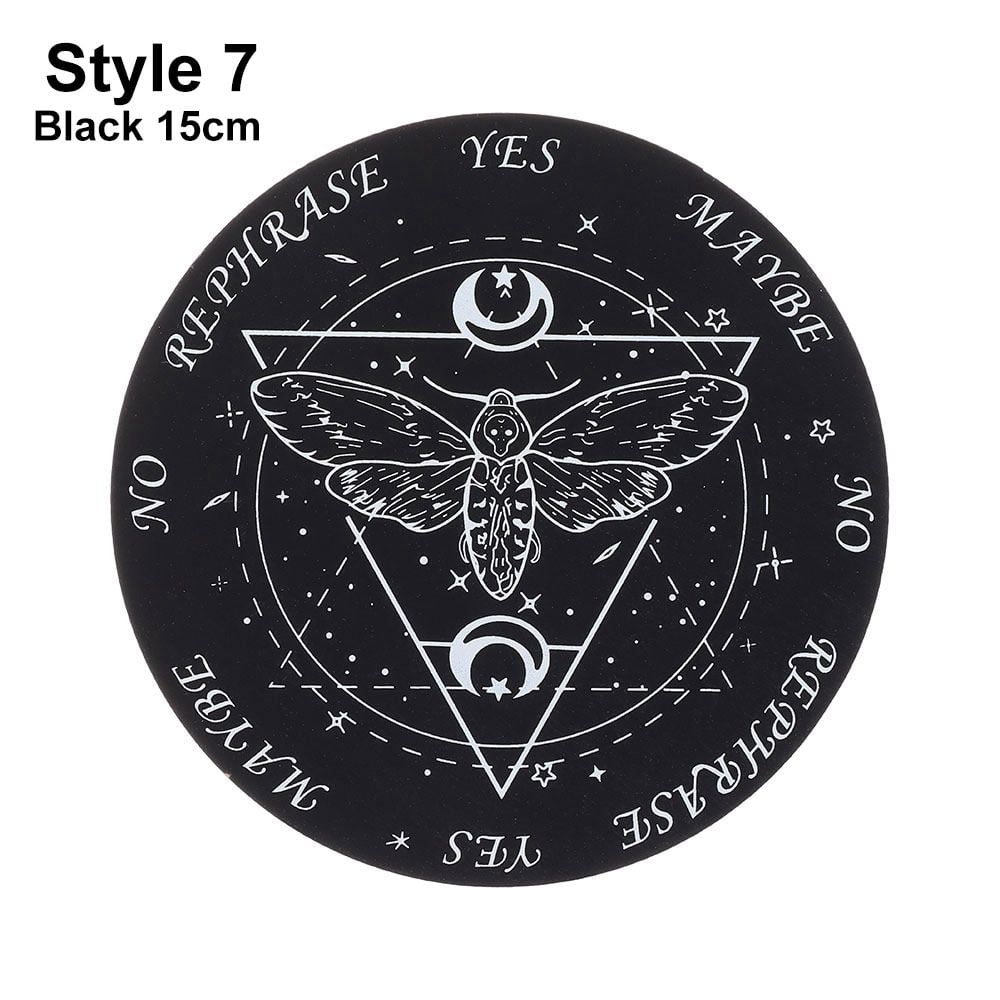 Metaphysical Black White Wall Sign For Divination Message Wall Art Wth ...