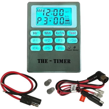 American Hunter Automatic Universal 6V/12V Digital Timer for Feeders ...