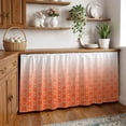 Cabinet Curtains 28"W x 51"L, Morocco Orange Sink Skirt for Bathroom ...