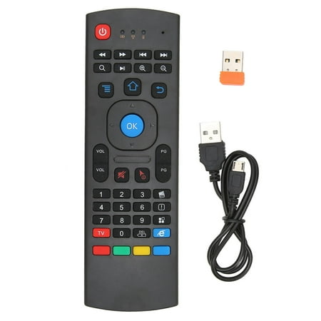 Wireless Remote Mouse, MX3 Supports IR Transmission 2.4G Remote Control ...